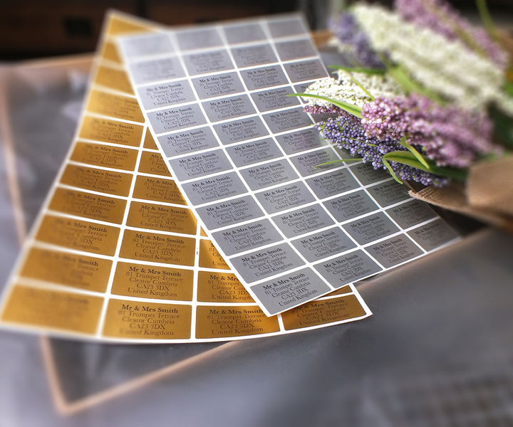 Personalised stickers and labels, high quality printed. Fast shipping ...