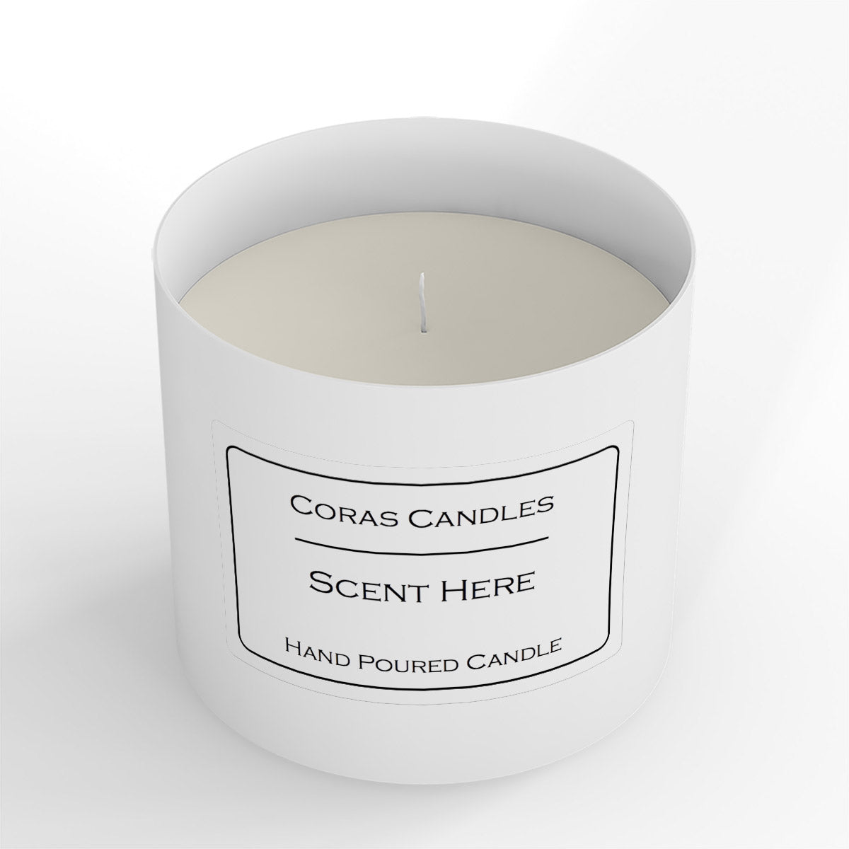Personalised Custom Candle Labels & Stickers - Stikaroo - UK Based